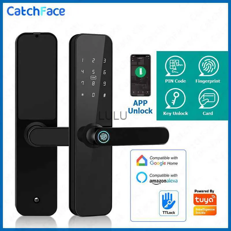 DHgate.com:Smart Wi-Fi/Zigbee Digital Door Lock with Fingerprint ...