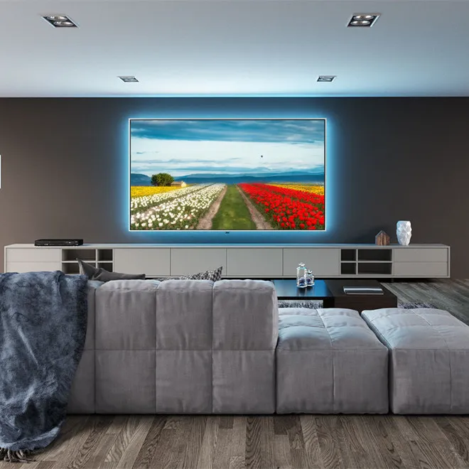 8K Projector Screen Indoor: High Resolution Anti Light 3D Screen For ...