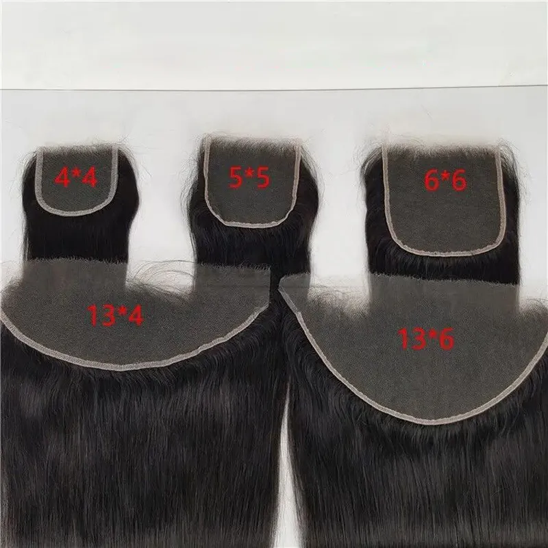 DHgate.com:Indian Raw Virgin Human Hair HD Lace Frontal Closures Natural Color 12-24inch:Hair ...
