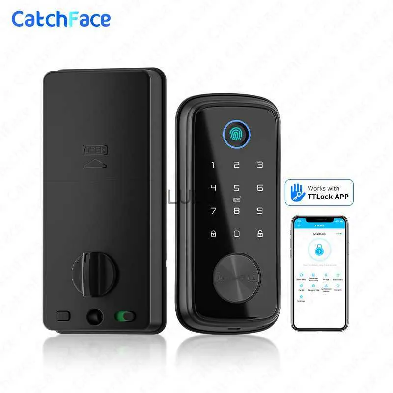 DHgate.com:Smart Wi-Fi Door Lock with Fingerprint Scanner, Keypad, and ...