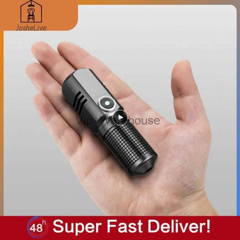 Mini LED Flashlight - Portable Strong Light Torch, Durable Aluminum ...