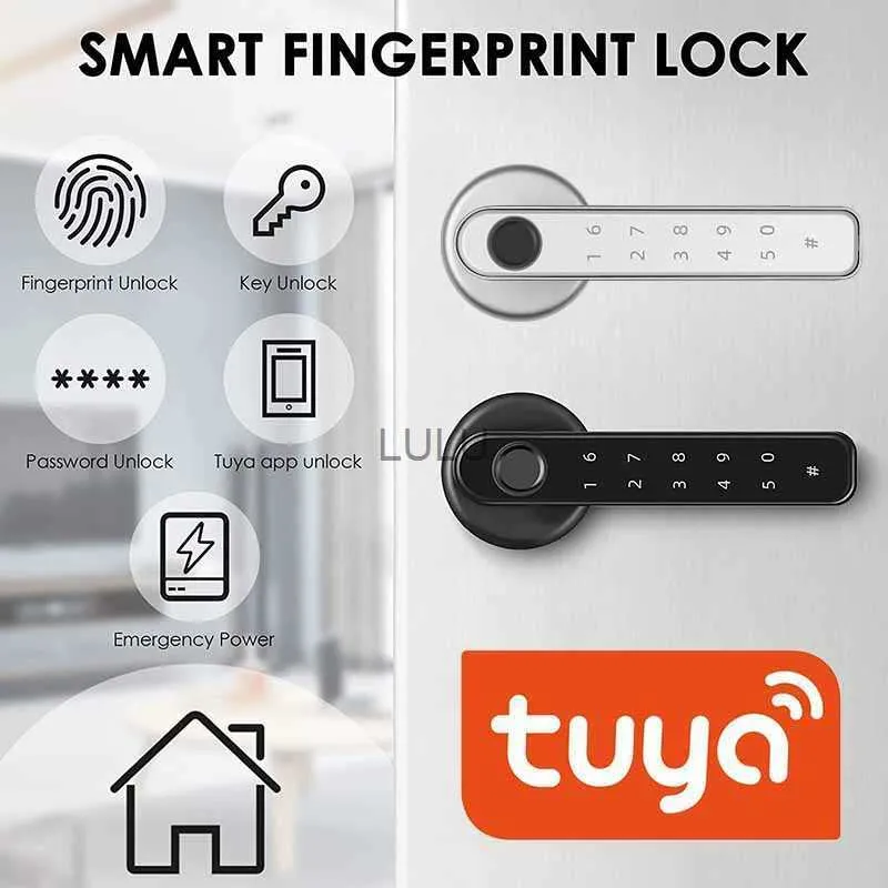 Tuya Smart Lock TUYA Smart Door Lock Fechadura Eletronico Digital Hotel ...