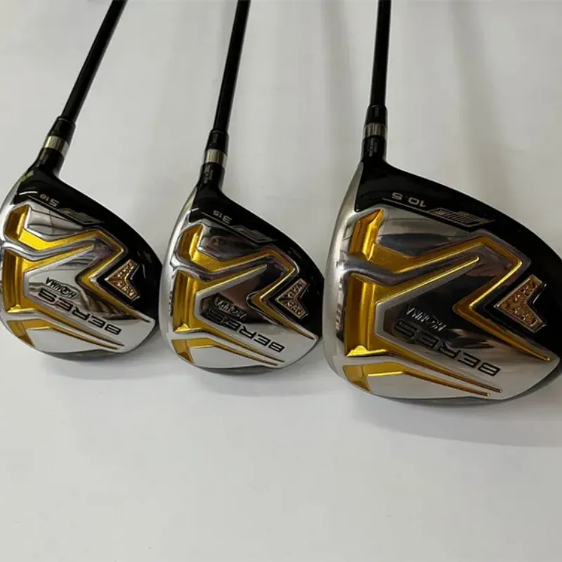 Premium Golf Club Set: Honma Beres S-08 4-Star - Driver, Fairway Woods ...