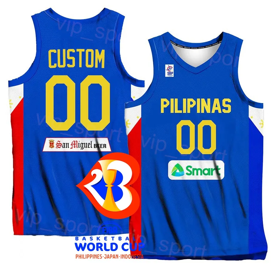 Print World Cup Basketball Philippines Jerseys 6 CLARKSON 24 Dwight ...