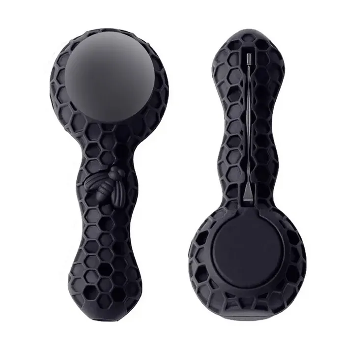 4 Inch Mini Silicone Spoon Pipes Smoking Bubbler Dab Water Pipe ...