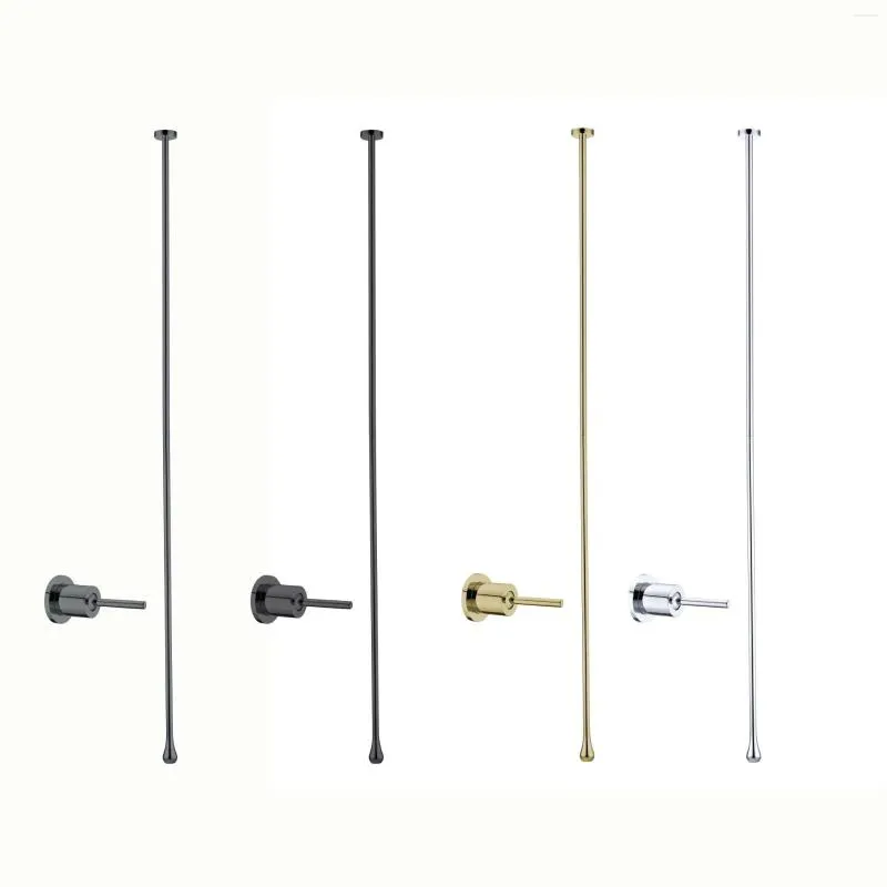 Luxury Ceiling Mount Bathroom Faucet - 1.68m Spout, Brass Basin Tap ...