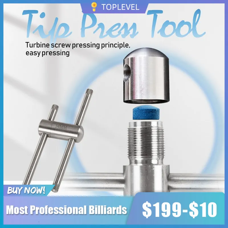 DHgate.com:Professional Billiard Cue Tip Presser Tool - Stainless Steel ...