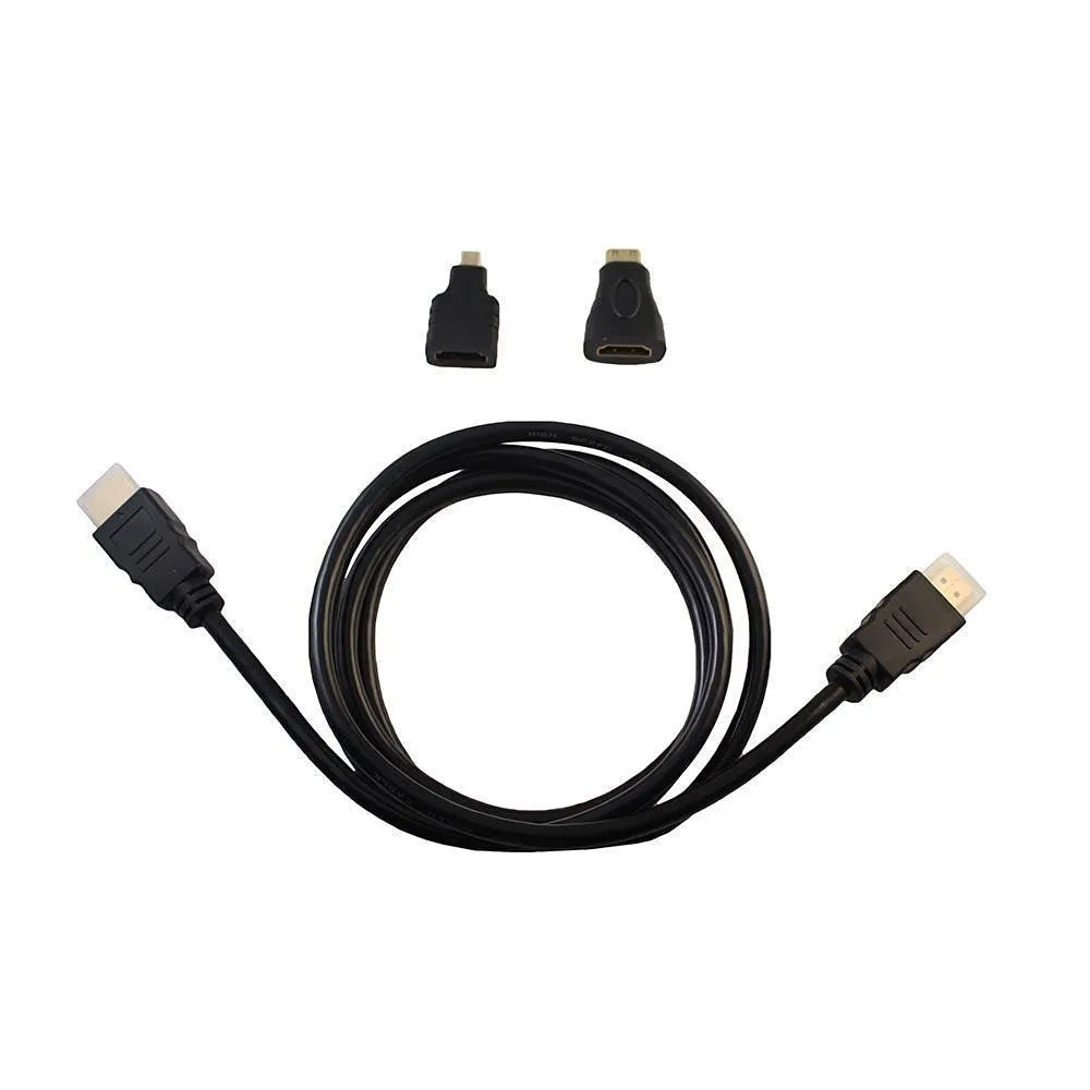 3 Em 1 Cabo HDMI De Alta Velocidade 1,5m Full HD 1080p 2K 4K Para HDTV ...