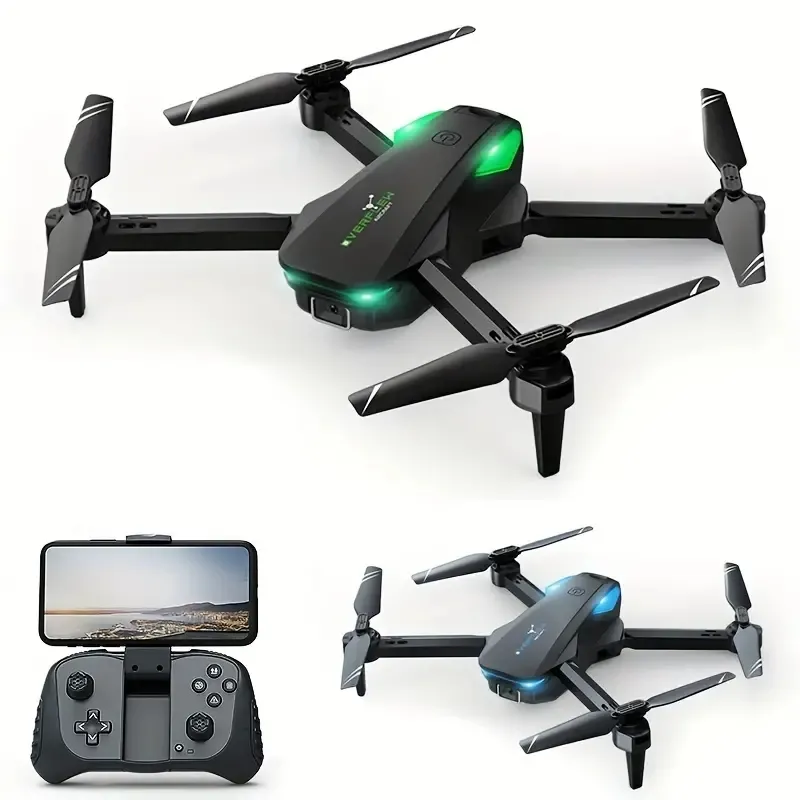 4K HD Camera Drone - Optical Flow, Dual Camera, One-Key Return, Easy ...