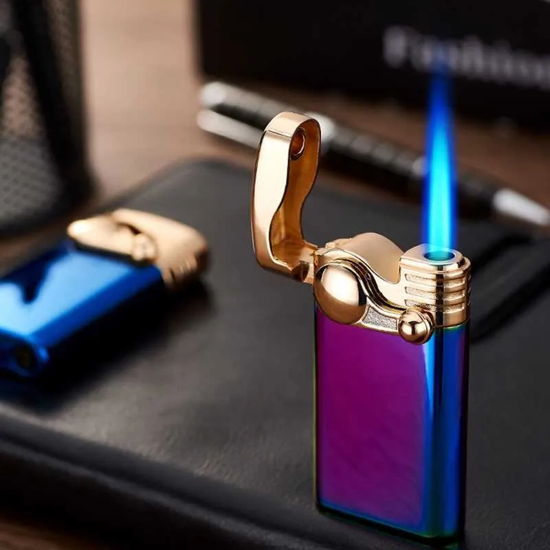 Mini Jet Torch Lighter: Funny Turbo Lighter For Cigarettes Refillable ...