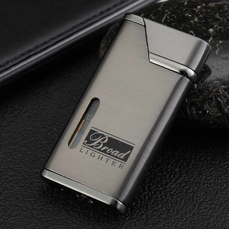 DHgate.com:Visible Flame Butane Torch Lighter - Refillable Metal Turbo ...