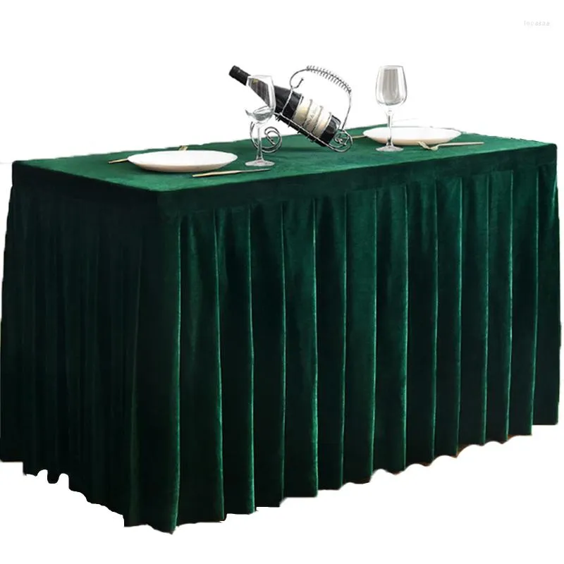 DHgate.com:Velvet Table Skirting Cover, Conference Tablecloth, Elastic ...