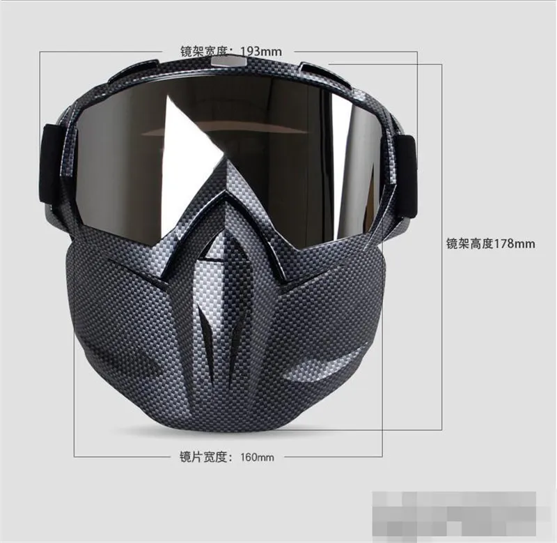 LED Halloween Mask Party Face Masks Half Face X Eye Glowing DIY Glasses ...