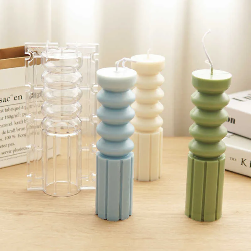 DHgate.com:DIY Cylinder Stacking Geometric Regular Shaped Silicone ...