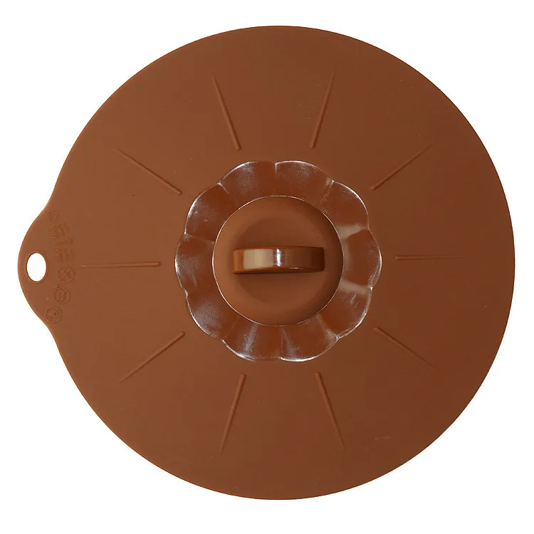 Silicone Spill Stopper Lid - Boil Over Guard, Food Preservation Cover ...