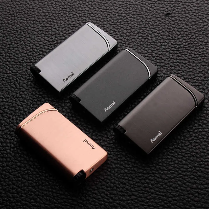 Mini Metal Torch Turbo Lighter No Gas Lighter Cigarettes Lighters No ...