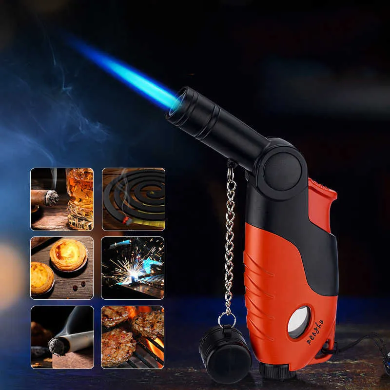 Kitchen CampingUnusual Lighters High Jet Flame No Gas Body Butane Jet ...