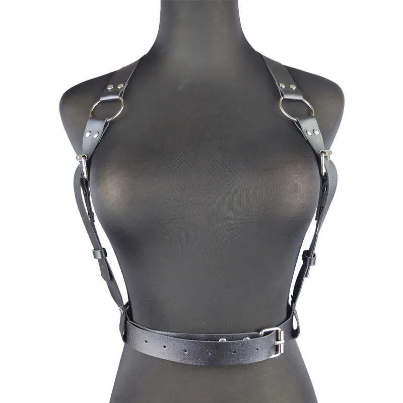 DHgate.com:Sexy Black Leather Suspender Body Harness Belt Gothic Garter ...