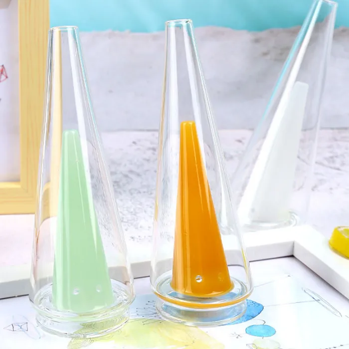 Puffco Peak Pro Glass Top Colored Dab Rig Attachment | Modern Smoking ...