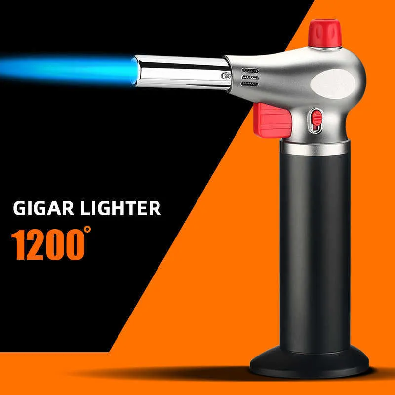 Jet Torch Turbine Lighter, No Gas, Windproof, High Capacity Spray Gun ...
