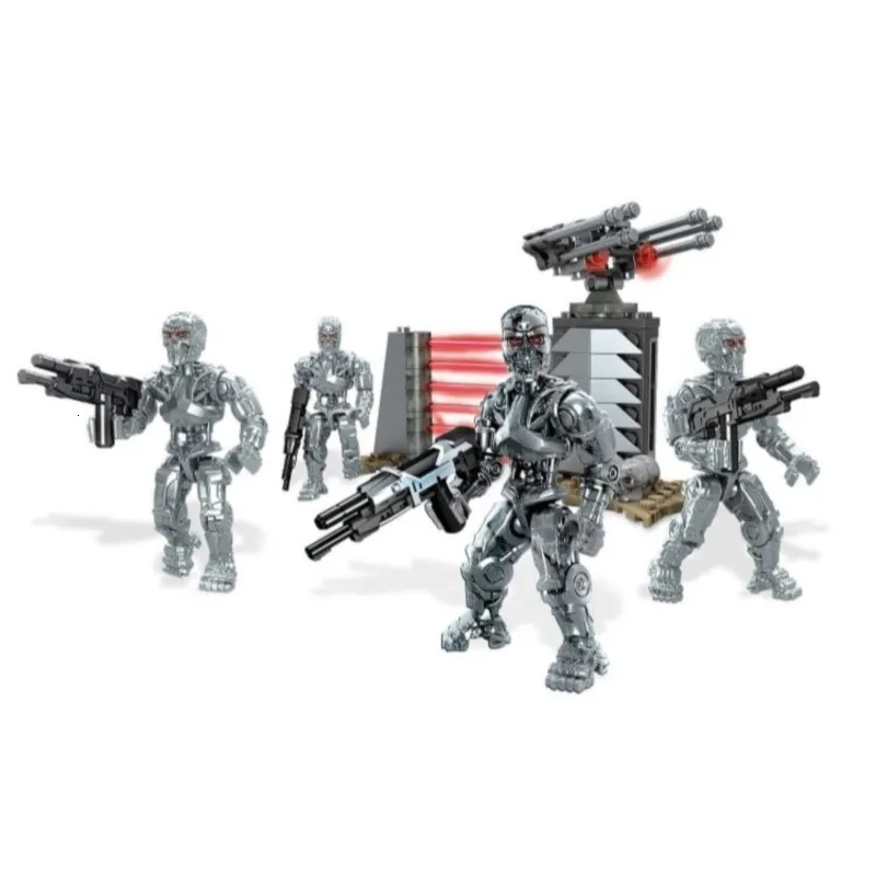 Aircraft Modle Action Figure Terminator Genisys T 800 Figure Toys Mega ...