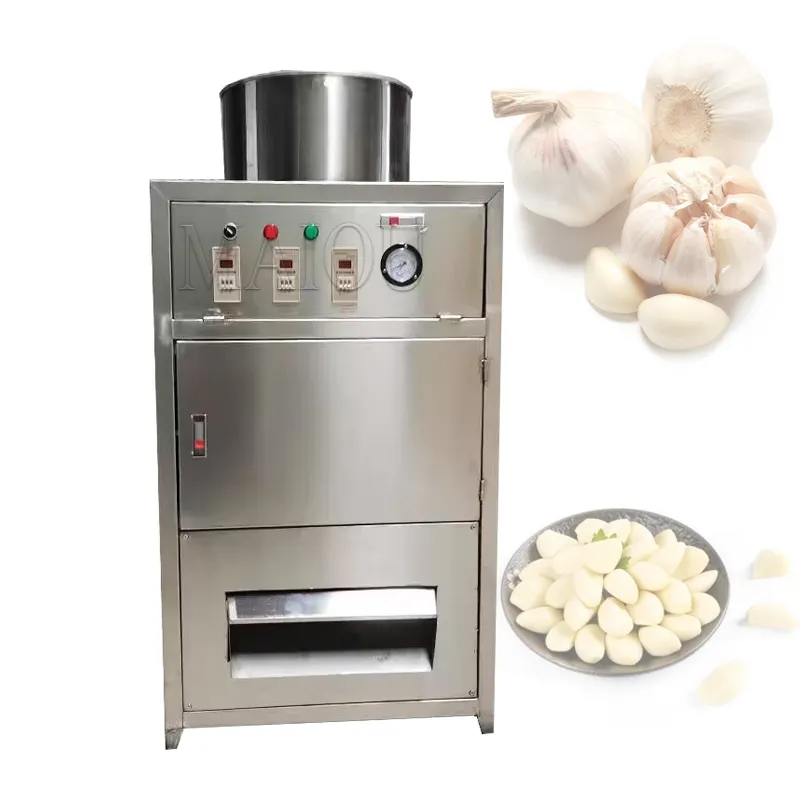 Stainless Steel Garlic Peeling Machine: 30kg/H Automatic Food Processing Equipment, Commercial ...