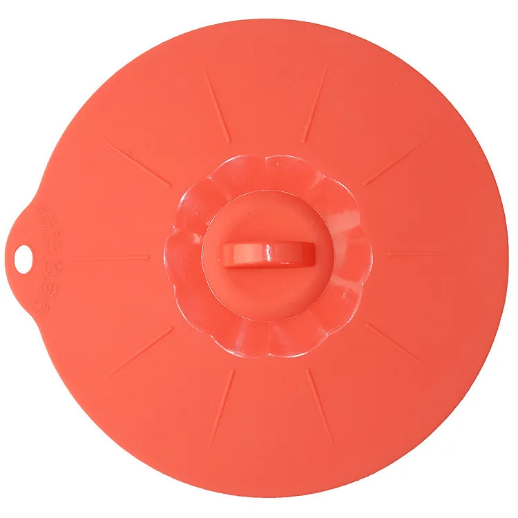 Silicone Spill Stopper Lid - Boil Over Guard, Food Preservation Cover ...