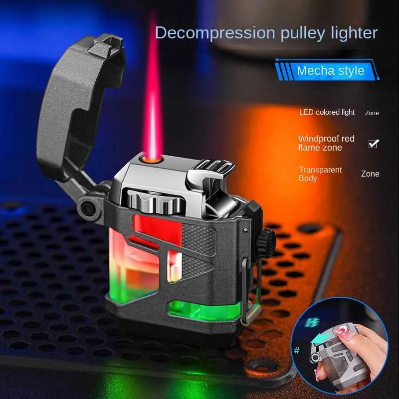 Metal Transparent Windproof No Gas Lighter Cigar... From 11,16 € | DHgate