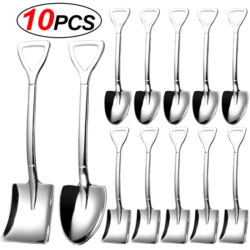 DHgate.com:Stainless Steel Coffee Scoops Set Creative Ice Cream Dessert ...