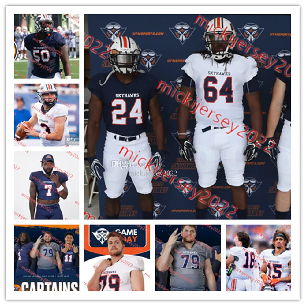 UT Martin Skyhawks Football Jersey Custom Stitched Men's/Youth Sizes ...