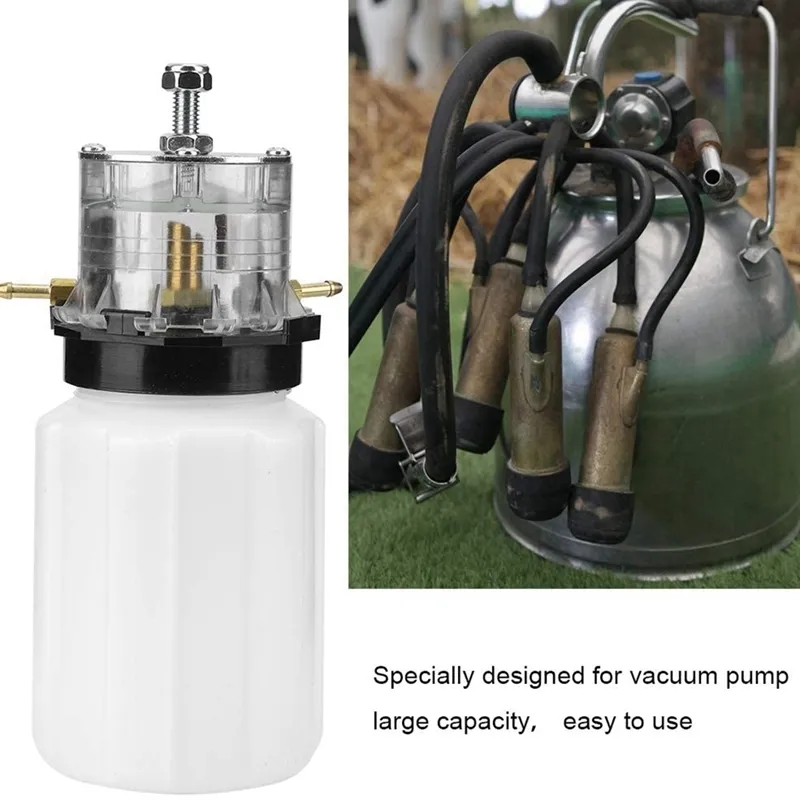 Other Kitchen Tools Vacuum Pump Oil Pot 500Ml Milking Machine Plastic ...
