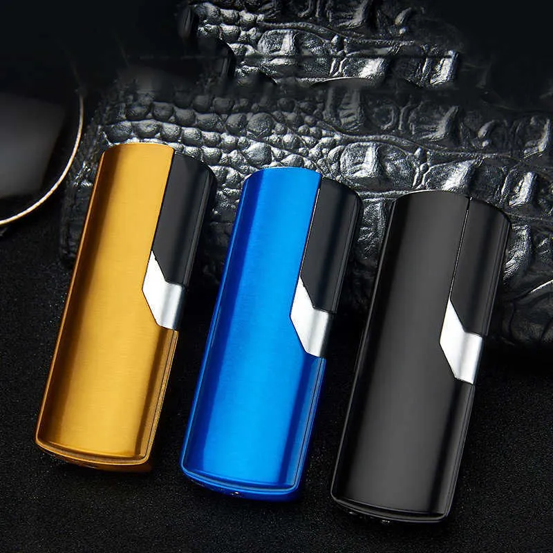 No Gas Lighter High Firepower Spray Gun Jet Torch Turbo Lighter 1300C ...