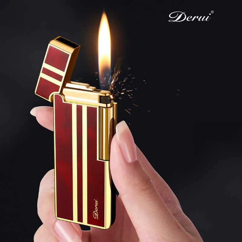 Ultra-Thin Windproof Lighter - Portable Metal Inflatable Lighter ...