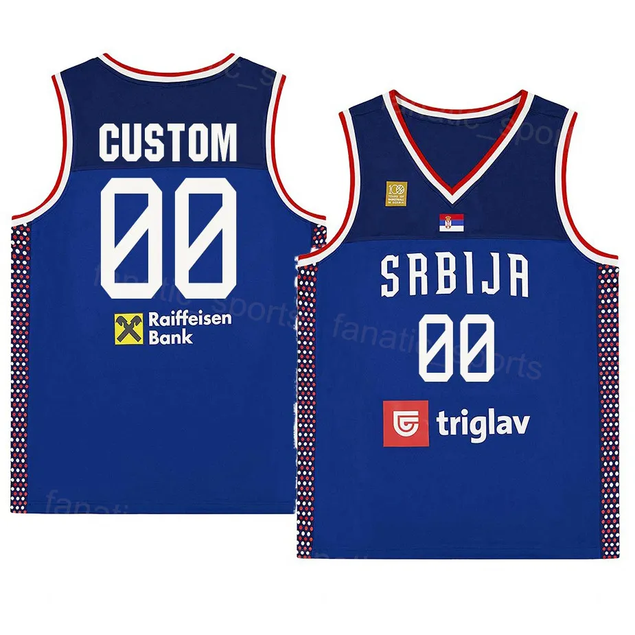 Serbia Basketball National Team Jersey, World Cup 2023, NIKOLA ...