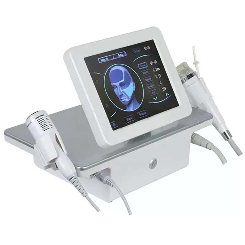 2 In 1 Radio Frequency Cryo Rf Face Tightening Machine For Wrinkle ...