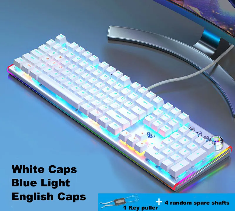 Keyboards AULA Swap Plug Swappable Custom Makro Dapat Diprogram Warna ...