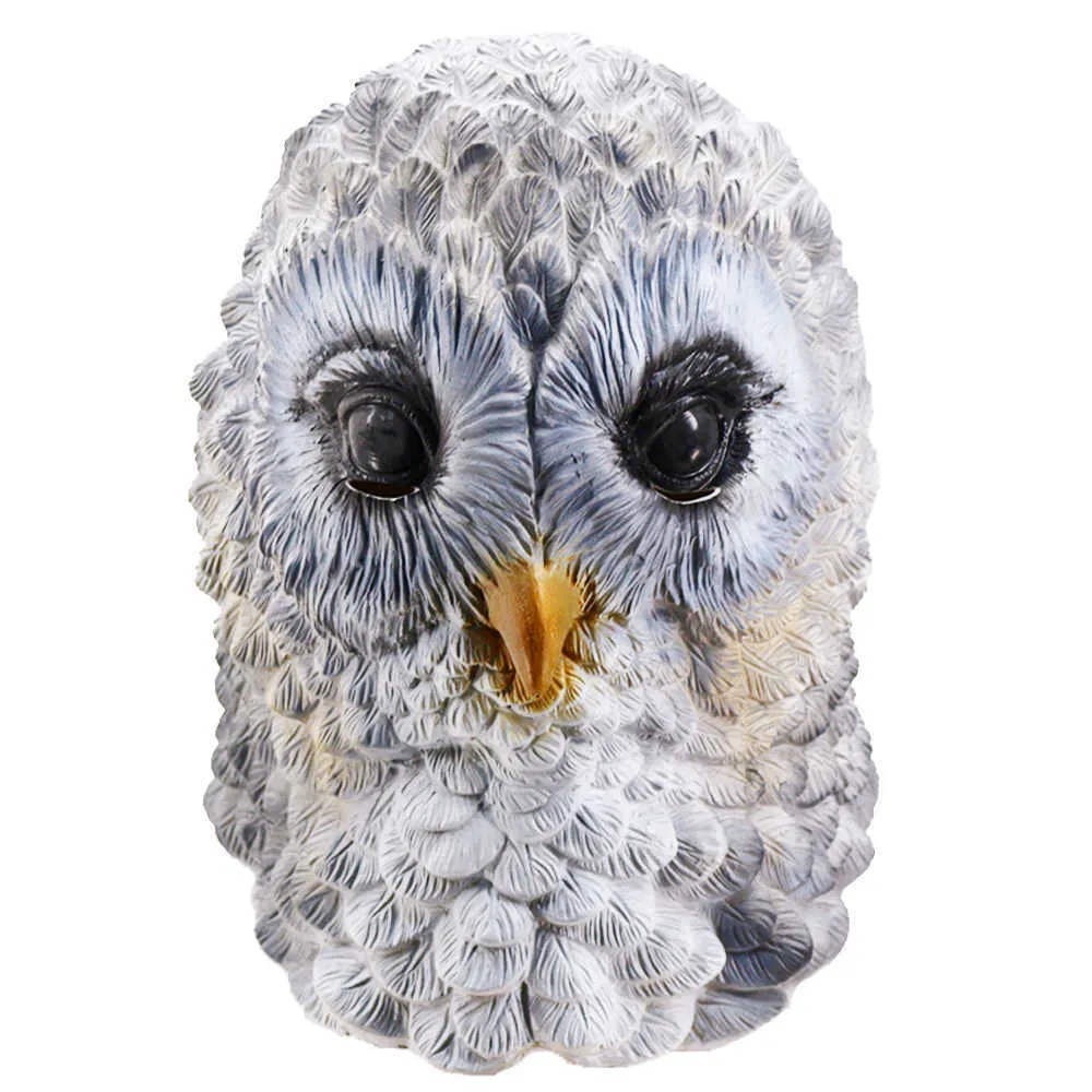 Realistic Bird Mask - Full Head Latex Animal Masks for Costume Party ...