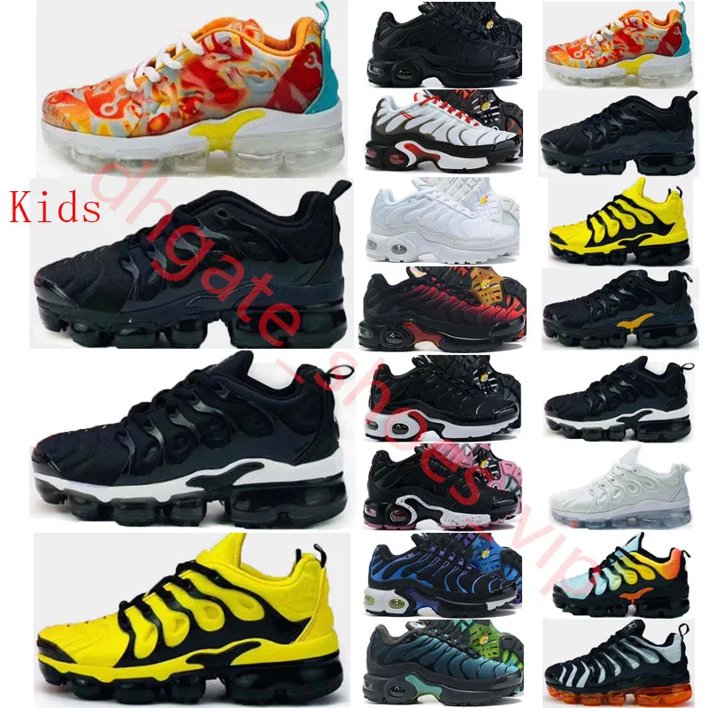 2026 Designer Kids TN Kids Running Shoes In Midnight Navy, Tart Gold ...
