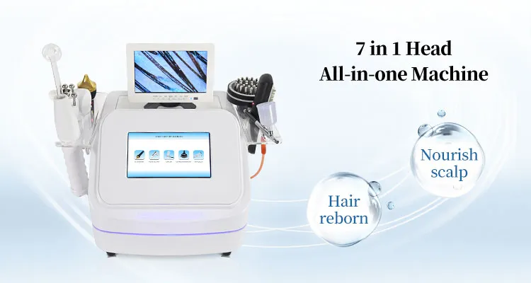 Professional Hair & Scalp Analyzer with Microcurrent Massager | Hair ...