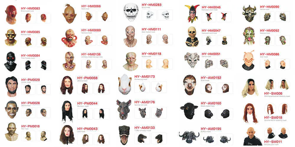 Party Masks Latex Gru Mask Full Overhead Rubber Masks... From Bailixi09 ...