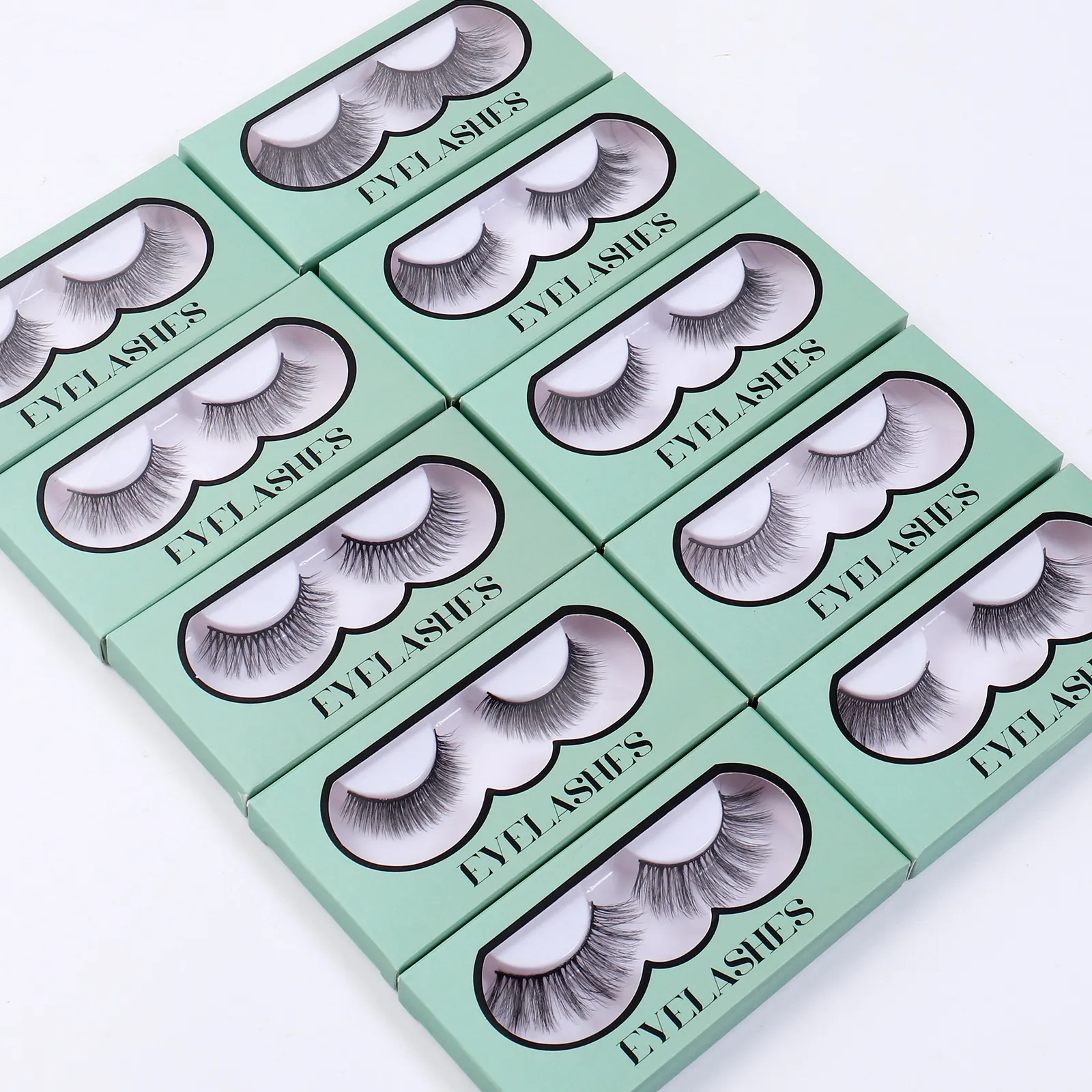 DHgate.com:Multilayer Thick Fluffy False Eyelashes Extensions Wispy ...