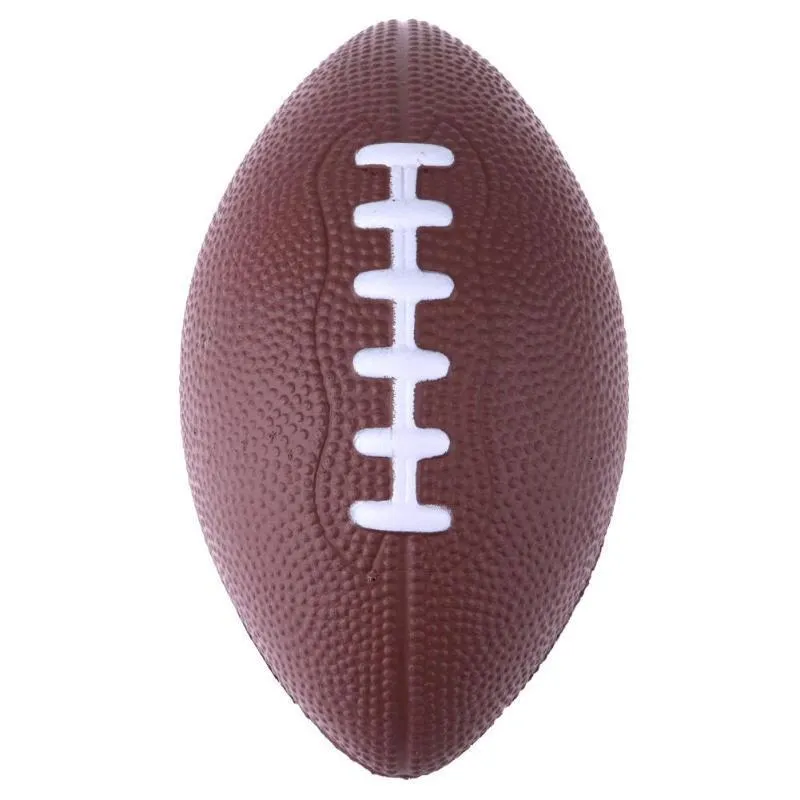 Mini Football: Soft Foam Rugby Balls, Non Inflatable Game Ball, Small ...
