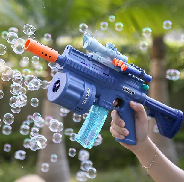 M416 Splatter Ball Gun - Electric Gel Ball Blaster, Colorful Bullet Gun ...