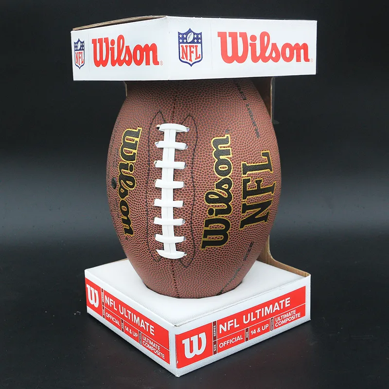 DHgate.com:High-Quality American Football Rugby Size 9 Adult Indoor and ...