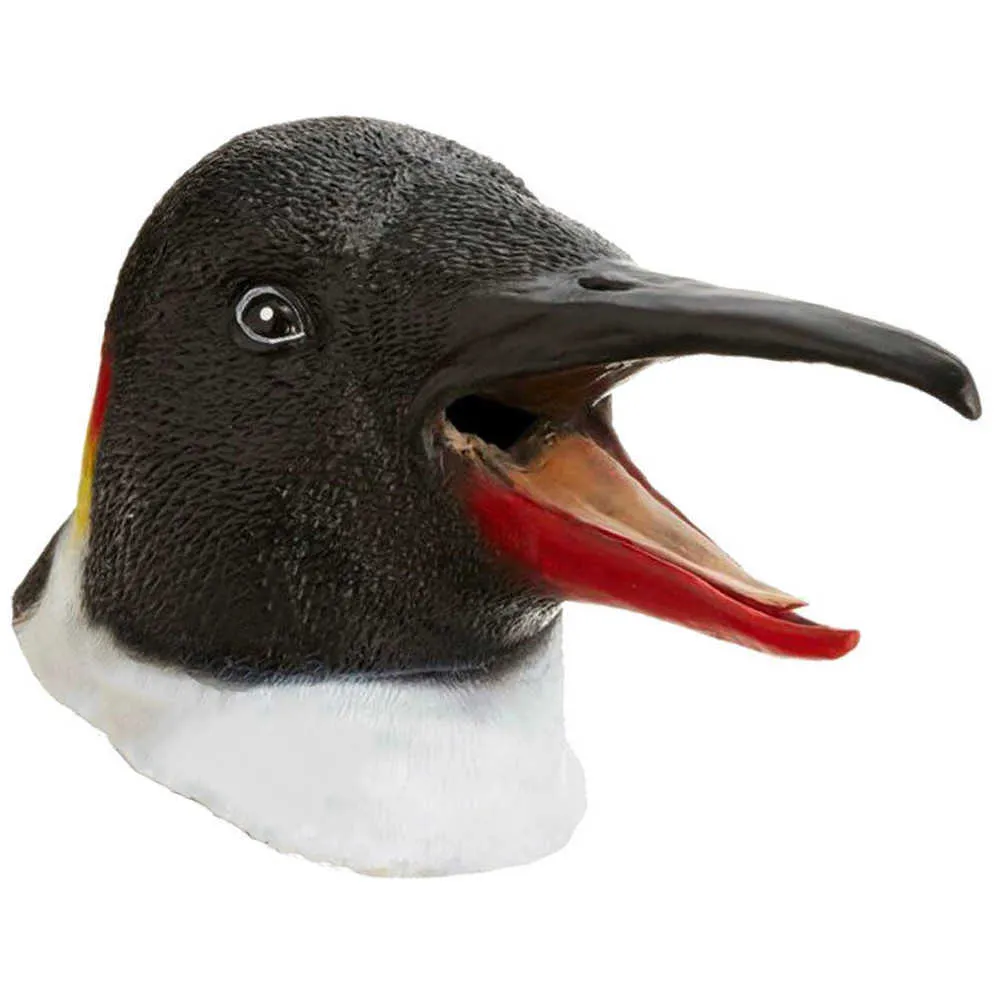 Realistic Bird Mask - Full Head Latex Animal Masks for Costume Party ...