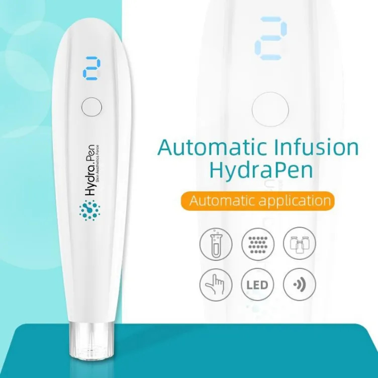 Hydra Pen H2 Dmaroller Skin Care Automatic Serum Applicator Hydrapen ...