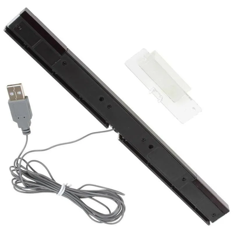 Wired IR Sensor Bar - USB Infrared Receiver Replacement for Wii Remote ...