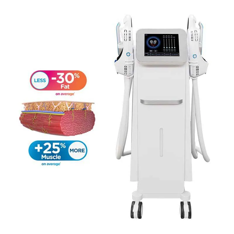 DHgate.com:4 Handles 14 Tesla EMS Muscle Sculpting Slimming Machine for ...