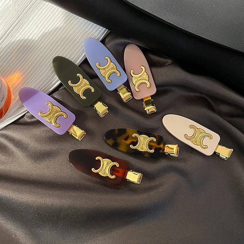 DHgate.com:6 Colors Designer Barrettes Hair Clip Set Fashion Hair ...
