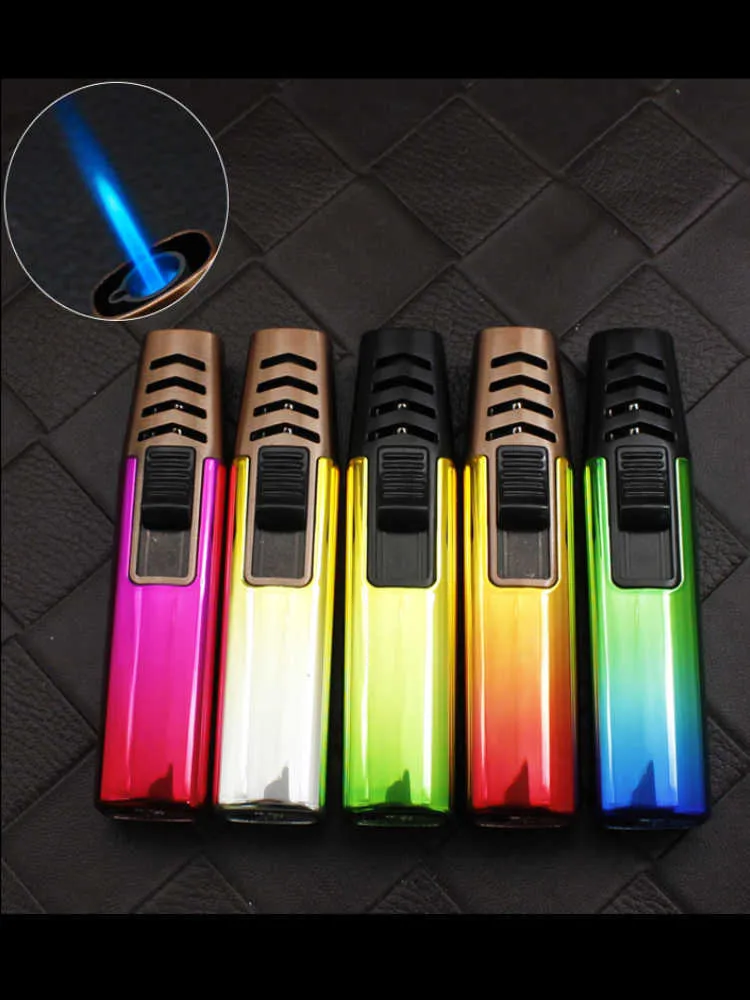 Creative Colorful Lighter - Windproof Torch Flame, Refillable Butane ...